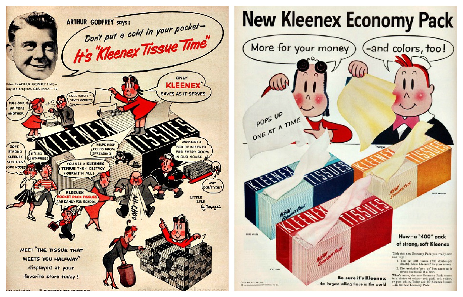 Kleenex ads | Envisioning The American Dream