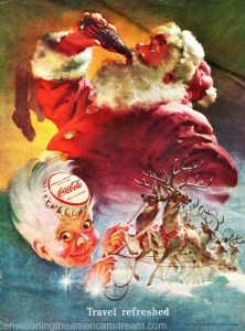 Santa Claus and Coke. | Envisioning The American Dream