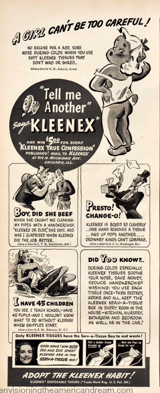 Cold, Flu and the Story Of Kleenex | Envisioning The American Dream