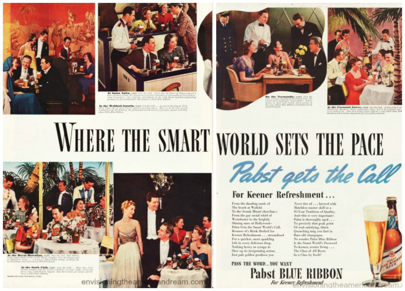 Pabst Blue Ribbon Beer for Hipsters and Hi Society | Envisioning The ...