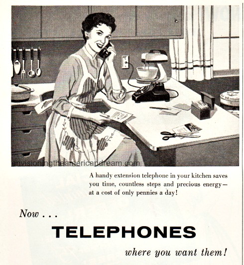 The Telephone and the Housewife | Envisioning The American Dream