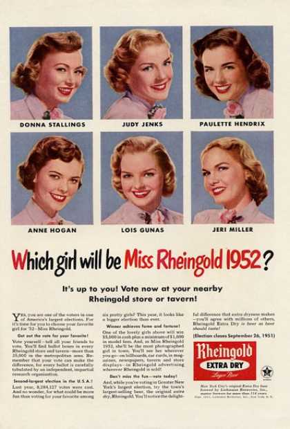 Miss Rheingold Contest a N.Y. Summer Staple | Envisioning The American ...