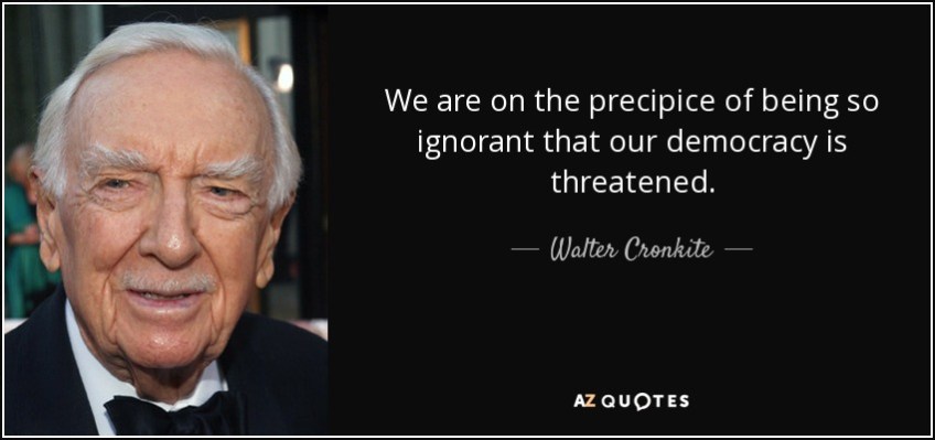 Walter Cronkite Quotes Sayings Walter Cronkite Wikipedia