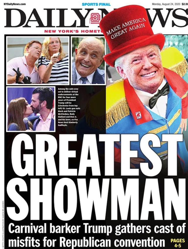 trump showman | Envisioning The American Dream