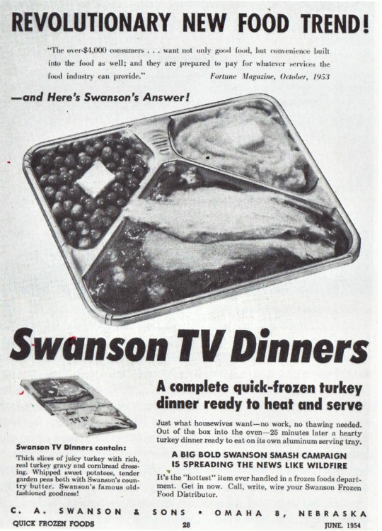How Thanksgiving Leftovers Created the TV Dinner | Envisioning The ...
