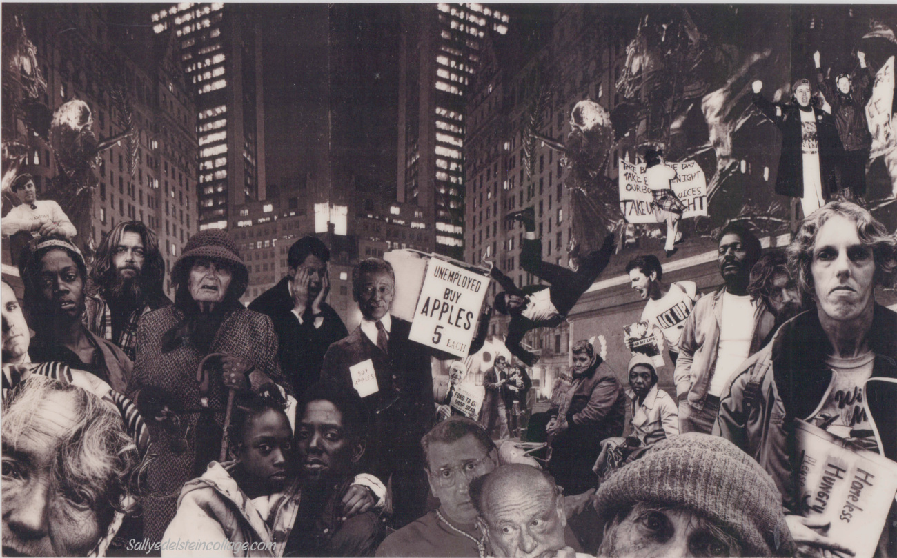 Sally Edelstein collage 1994 NY on the BrinkSWScan00945(1)(1 ...