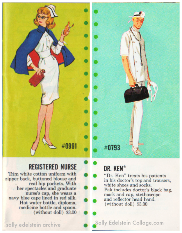 Barbie Ken Medical nurse dr | Envisioning The American Dream