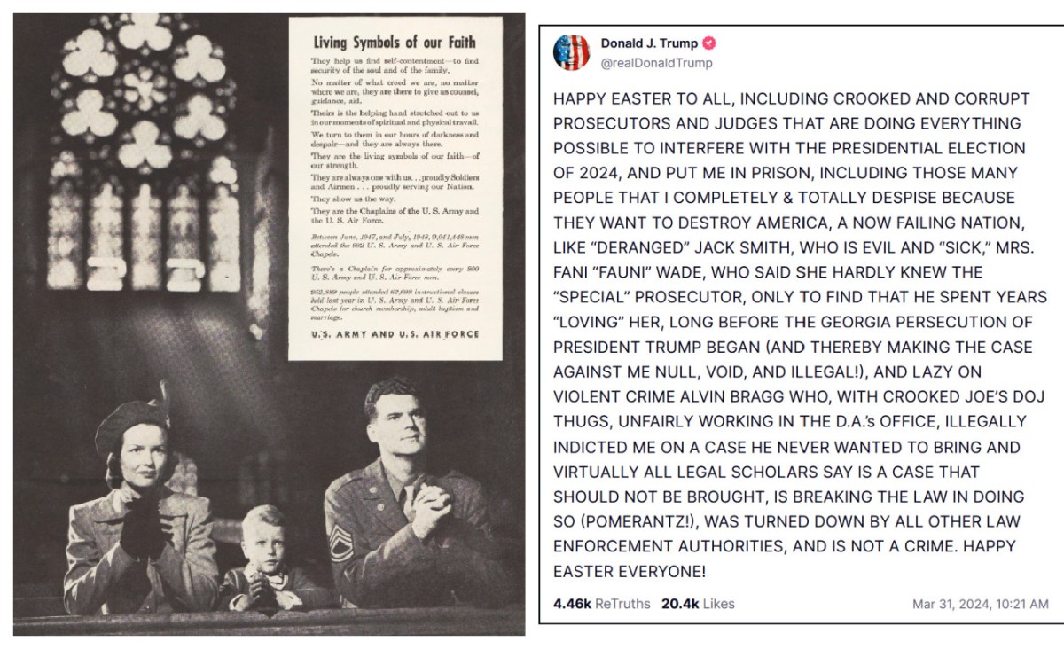 Trump’s Easter Message | Envisioning The American Dream